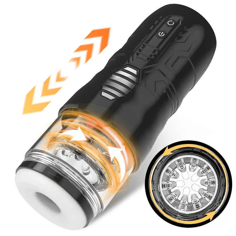 Visible à rotation de poussée 370 tr/min Masturbateur Cup ARMOR 2.0 ...