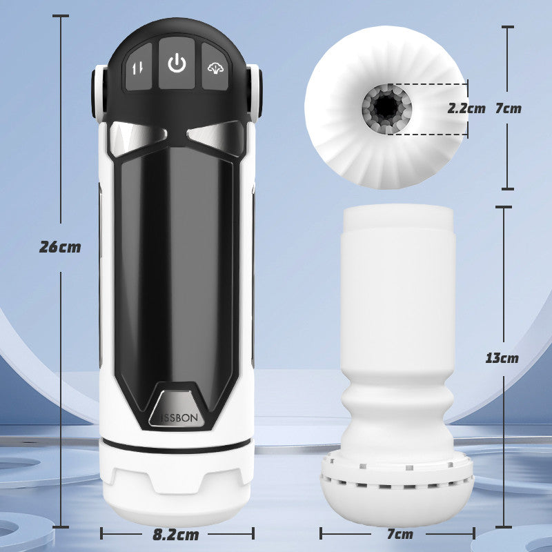 Masturbateur Cup pour hommes avec 4 modes d'étirement et fonction de c ...
